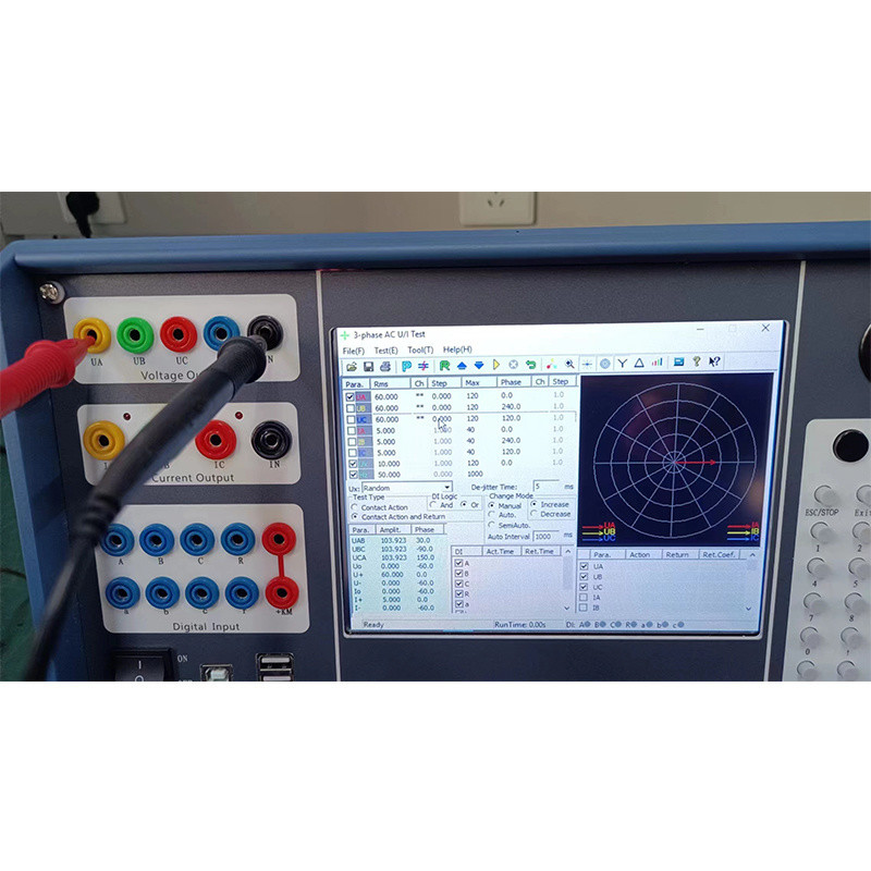 Three 3 Phase Relay Protection Calibrator Secondary Current Injection