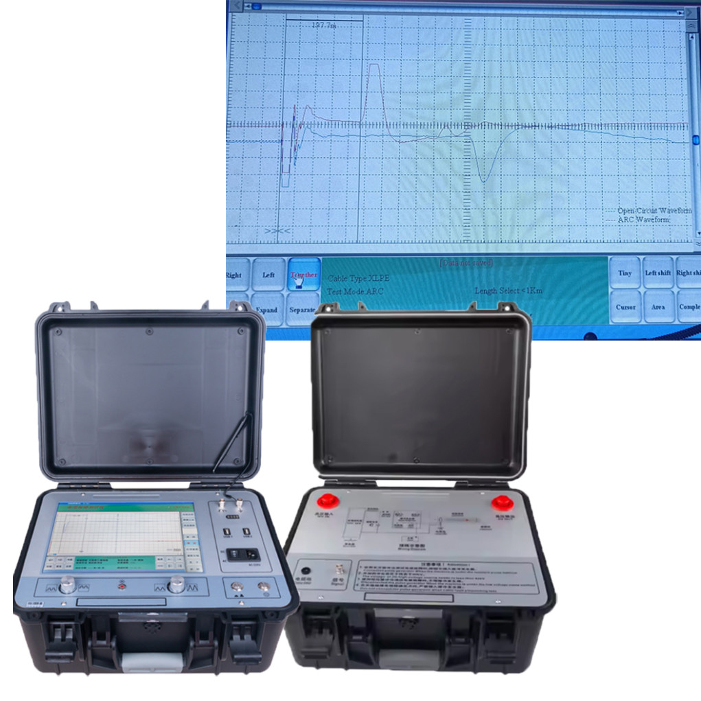 Portable Multi Pulse Cable Fault Pre Locator Time Domain Reflectometer Detection Cable Fault